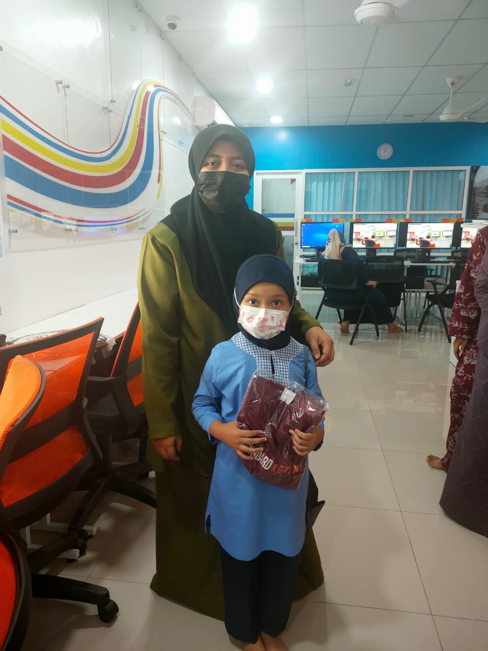 Program Advokasi dan Mewarna Sempena Hari Raya – NADI Kg Labi Tualak